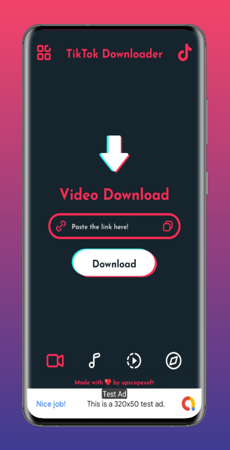 Tiktok Downloader Tiktok Videos Without Watermark And Mp3 Admob Firebase Onesignal By
